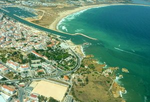 Lagos Bay Meia Praia Algarve - Algarve Top Strände Ingrina Zavial